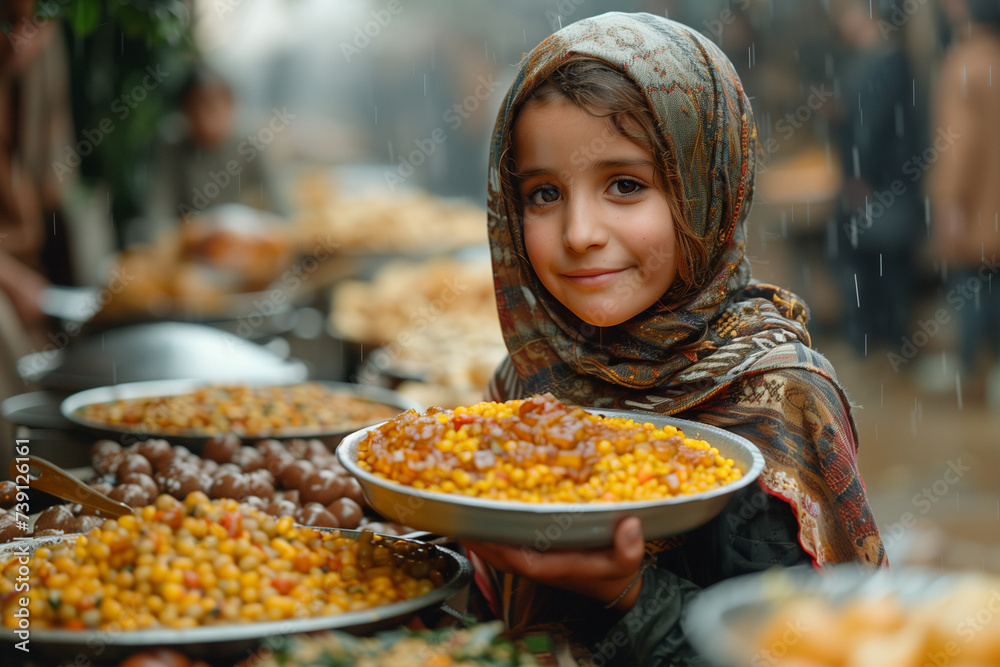 ramadan kareem, Heartwarming scenes of Ramadan generosity, charity, and ...