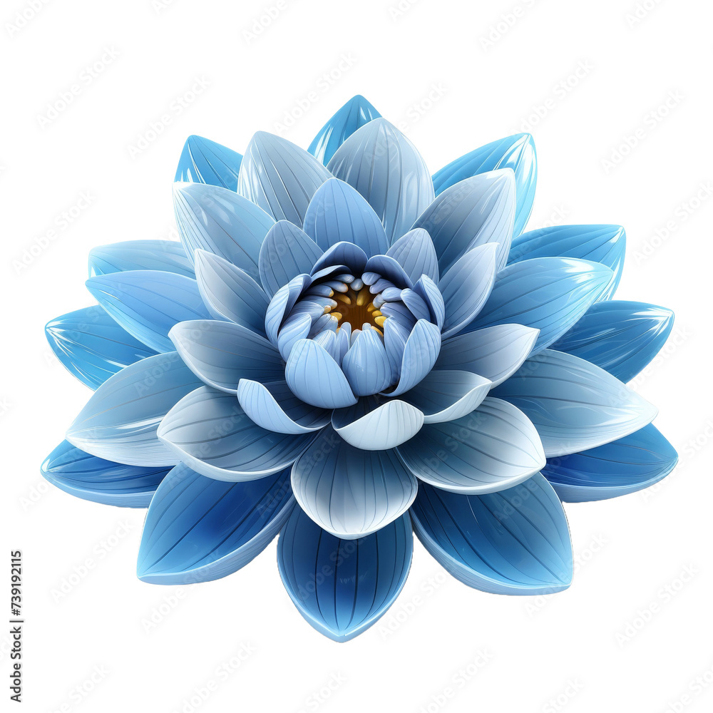 cargo container on tranblue lotus on transparent background, Png format ...