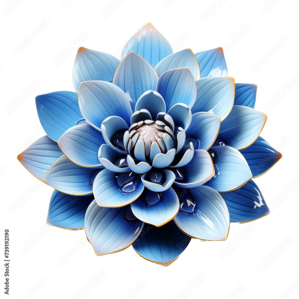 cargo container on tranblue lotus on transparent background, Png format ...