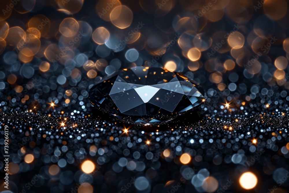 black glitter background for Jewel Day --ar 3:2 --stylize 750 --v 6 Job ...