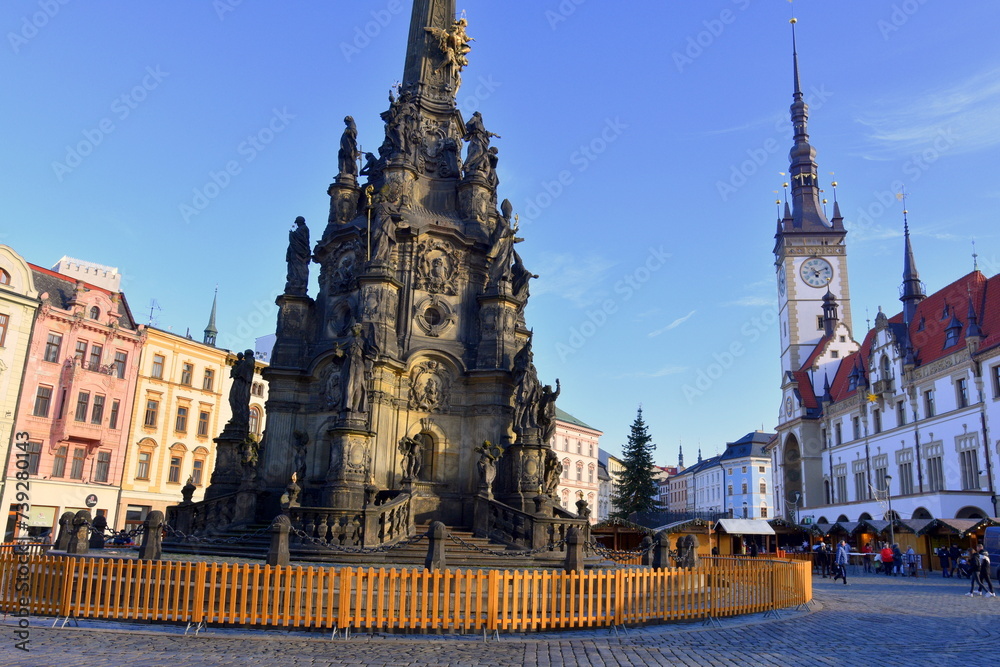 The Square and the Holy Trinity Column enlisted in the Unesco world ...