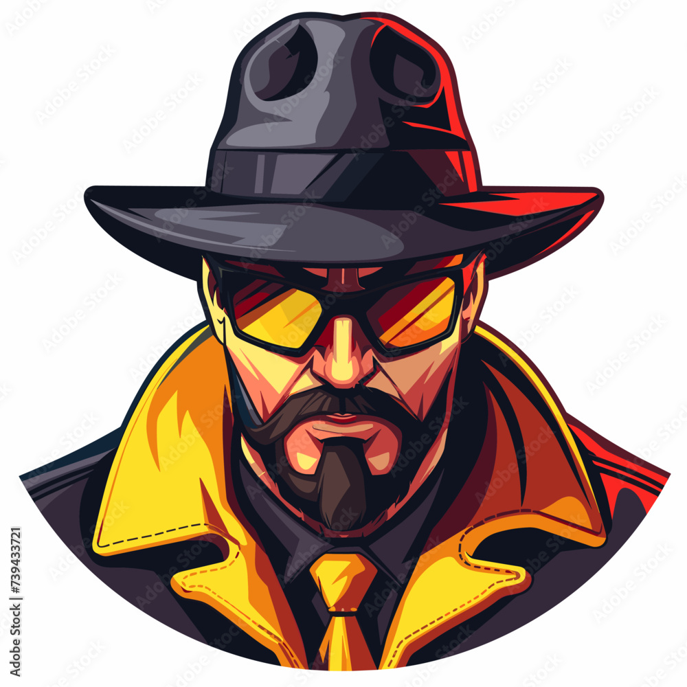 Mafia esport vector logotype, logo mafia, icon mafia, sticker mafia ...