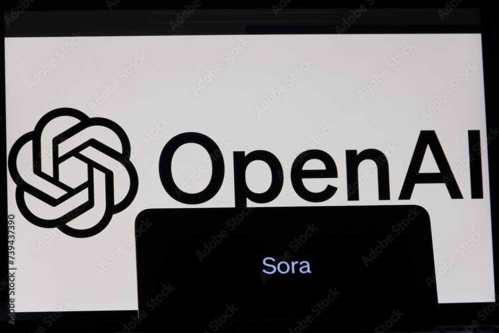OpenAI announced Sora, an artificial intelligence that transforms text ...