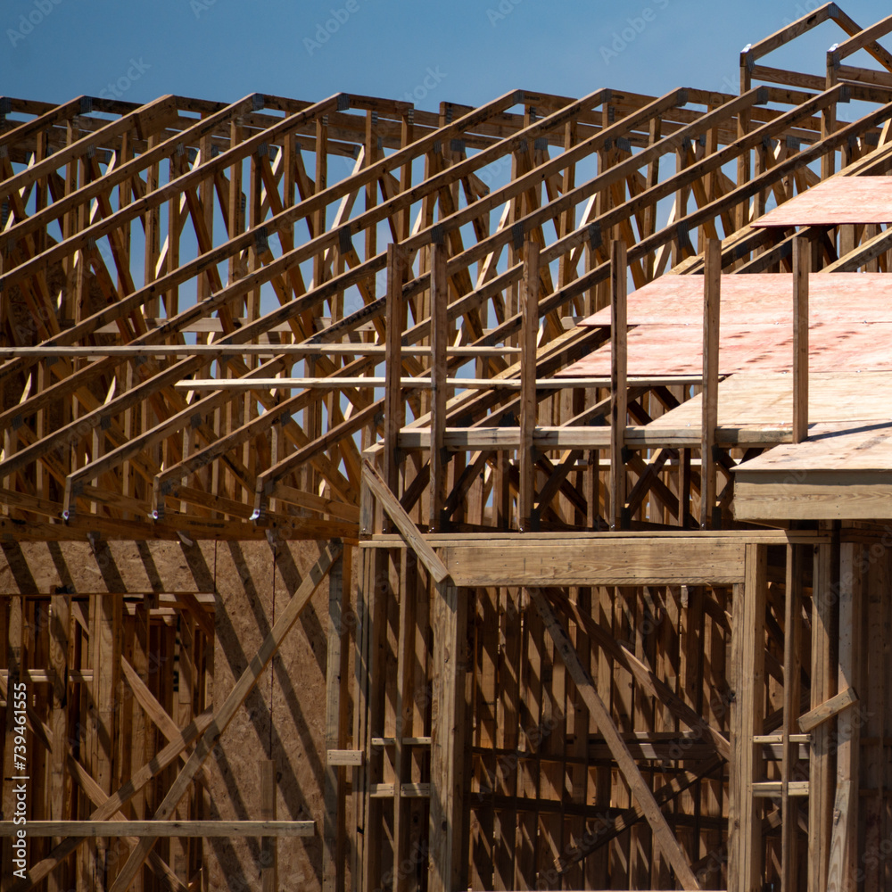 Timber Frame House with OSB Sheathing. Timber Frame House. New Timber ...