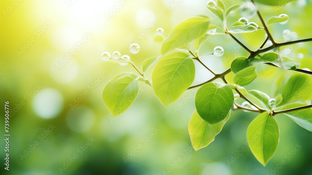 Plants background with biochemistry structure. Copy space using as ...