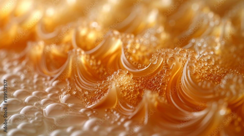 Texture of softened candle wax as it drips and twirls almost like a ...