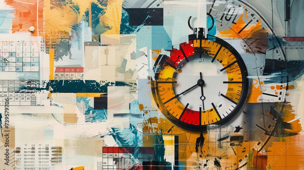 An appointment reminder calendar for organizing agendas, time tables ...