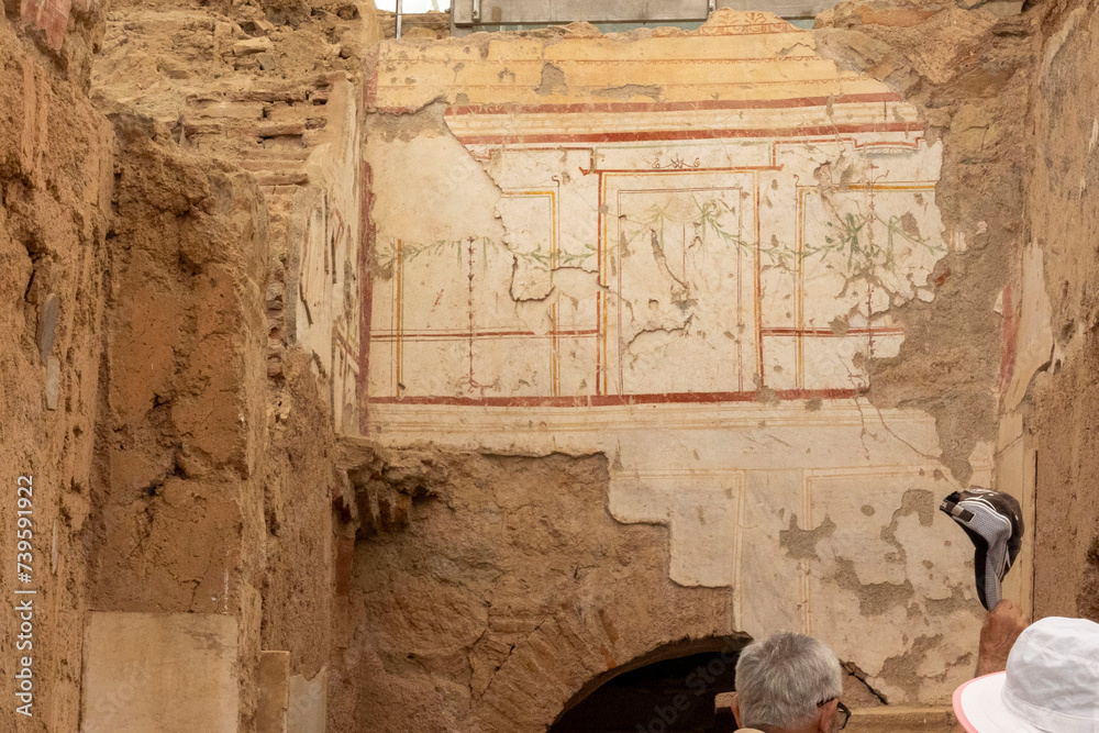 Ephesus Ancient Roman City Ruins Old Historical City Ruins In Turkey