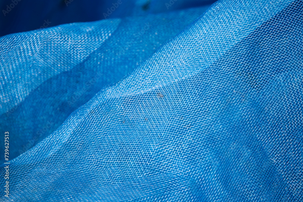 Blue net texture. Abstract background and texture for design and ideas ...