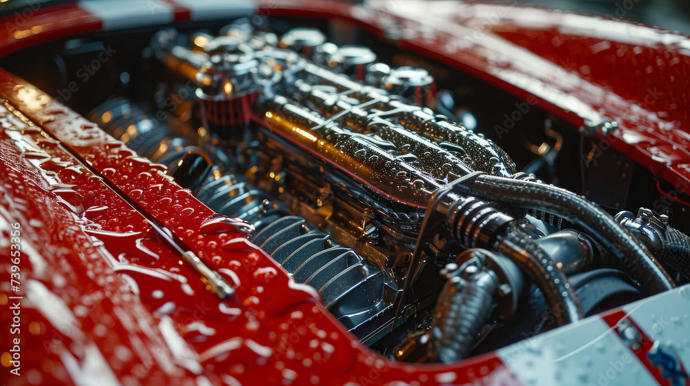 dynamic scene of our technicians employing high-pressure steam cleaning ...