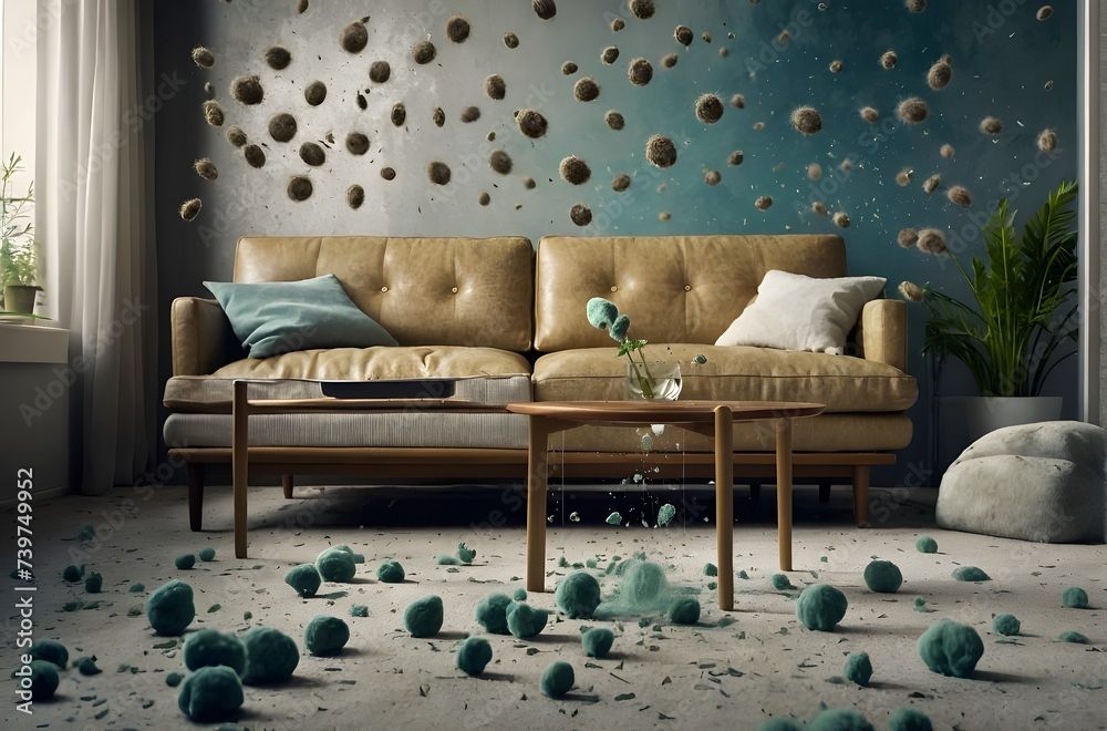 Allergy Alert: Indoor Air Quality and Dust Particles in a Living Room ...