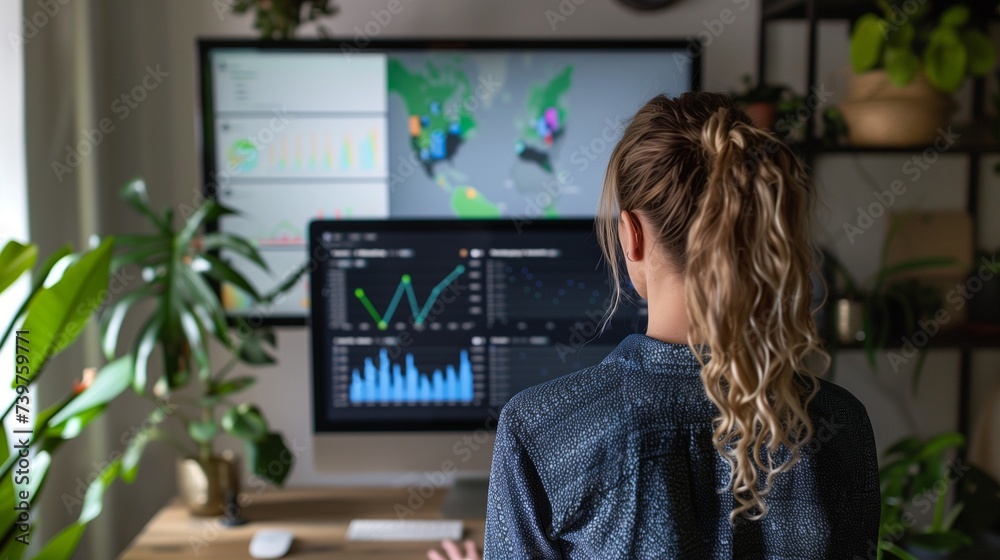 An illustration of business process automation concept, showcasing ...