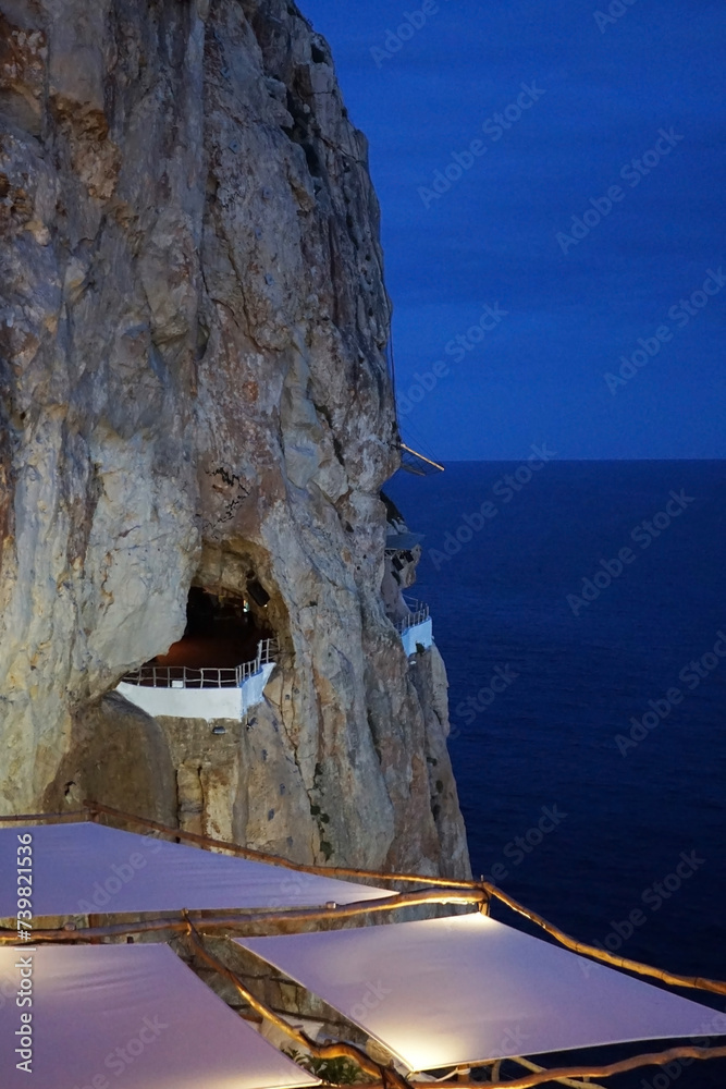 Exterior architecture and design of local lounge club and restaurant ...