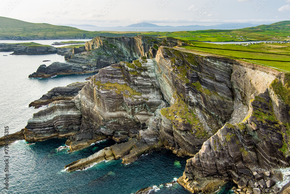 Kerry Cliffs, widely accepted as the most spectacular cliffs in County ...