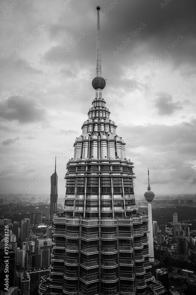 Petronas Twin Towers, Menara Kuala Lumpur TV Tower and Merdeka 118 ...