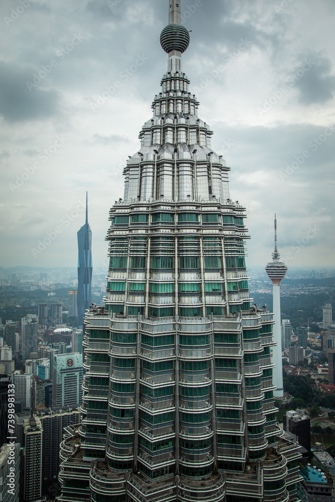 Petronas Twin Towers, Menara Kuala Lumpur TV Tower and Merdeka 118 ...