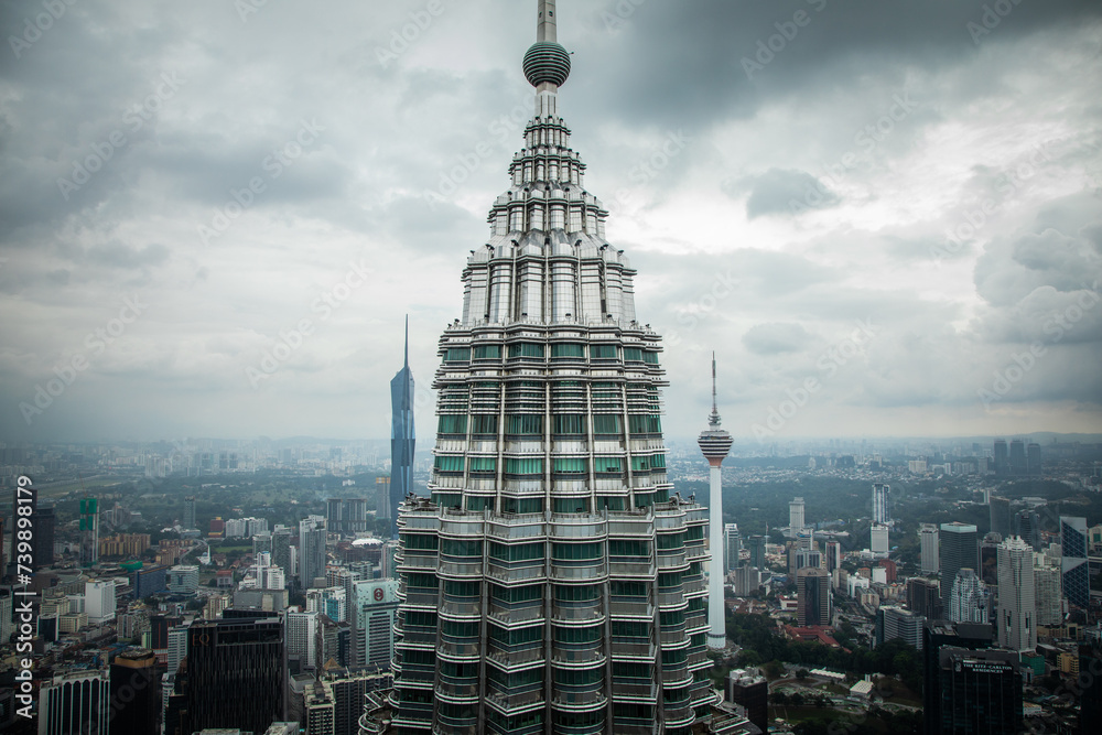 Petronas Twin Towers, Menara Kuala Lumpur TV Tower and Merdeka 118 ...