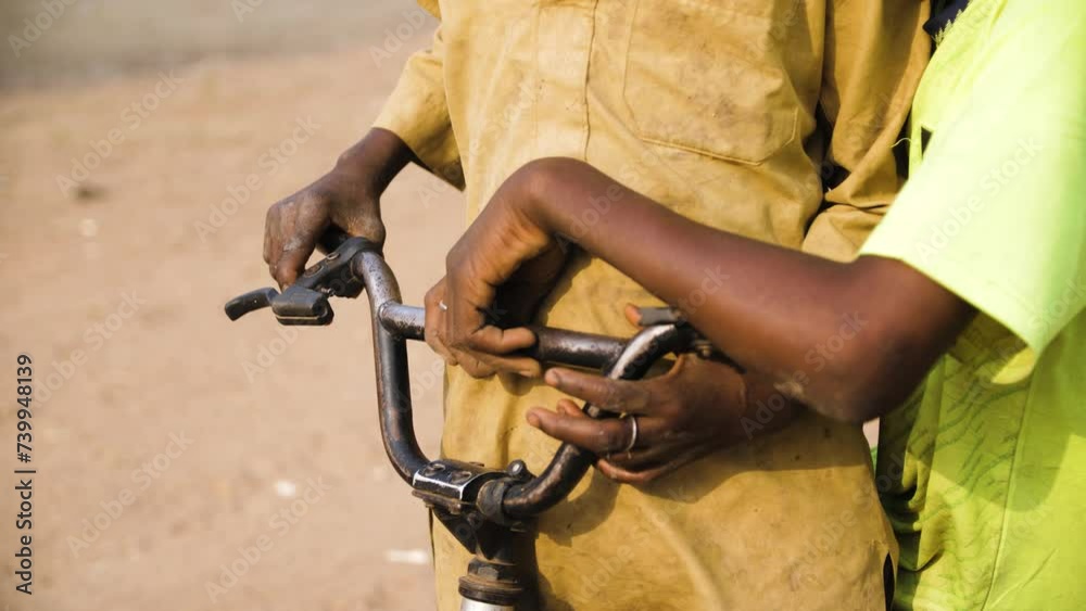 9 jan. 2024,Gwalada,Nigeria: close up of Malnourished child due to ...