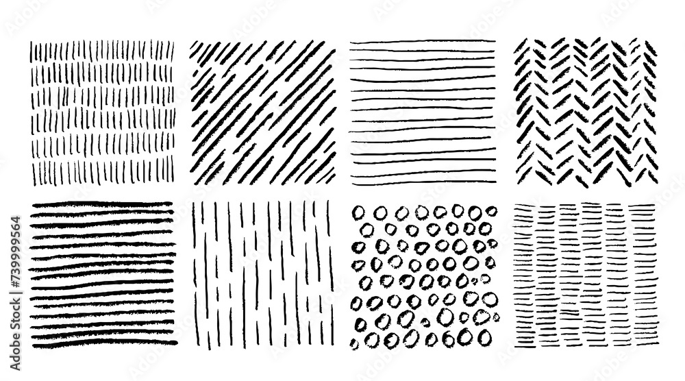 Pencil stroke pattern. Pen doodle scrawl. Hand drawn sketch texture ...