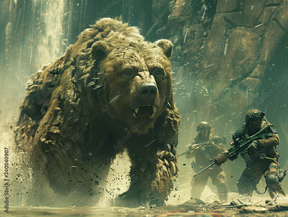 In a time warp conflict SWAT teams confront ancient tribes with wild ...