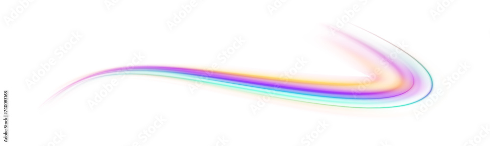 Light beam illustration, neon light strip, high speed motion background ...