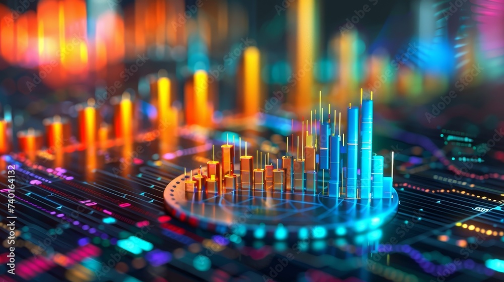 Bringing Data to Life: The Magic of Diagrams, Graphs, and Charts Stock ...