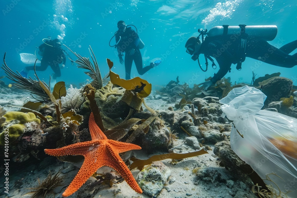 Underwater clean-up dive initiative Uniting scuba divers to remove ...