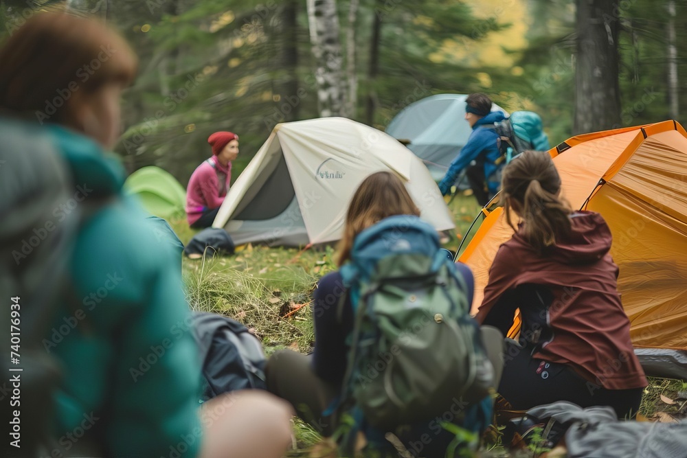 Zero-footprint camping retreat Promoting leave no trace principles With ...