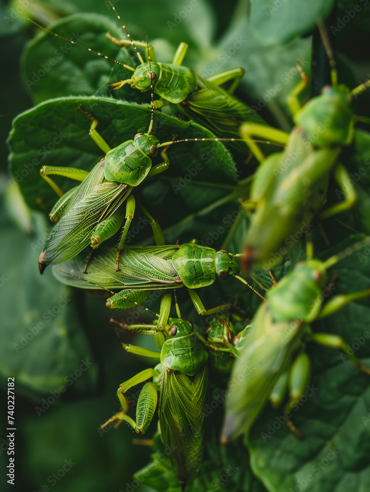 Edible insect farming exploring alternative protein sources Stock Photo ...