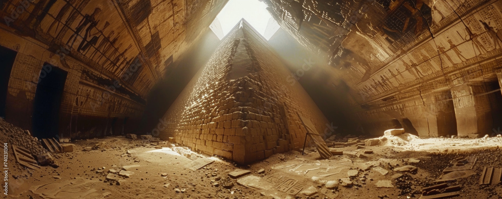 Cinematographic fisheye photography captures a yet-unseen chamber ... Cinematographic fisheye photography captures a yet-unseen chamber ...