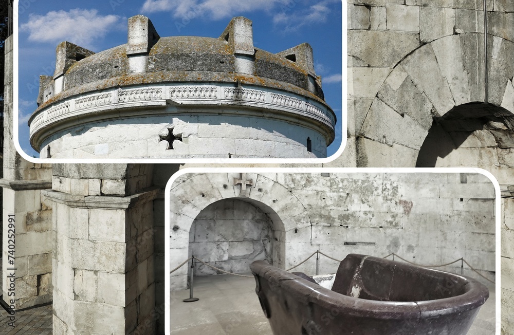 The Mausoleum of Theodoric, in Ravenna, is the most famous funerary ...