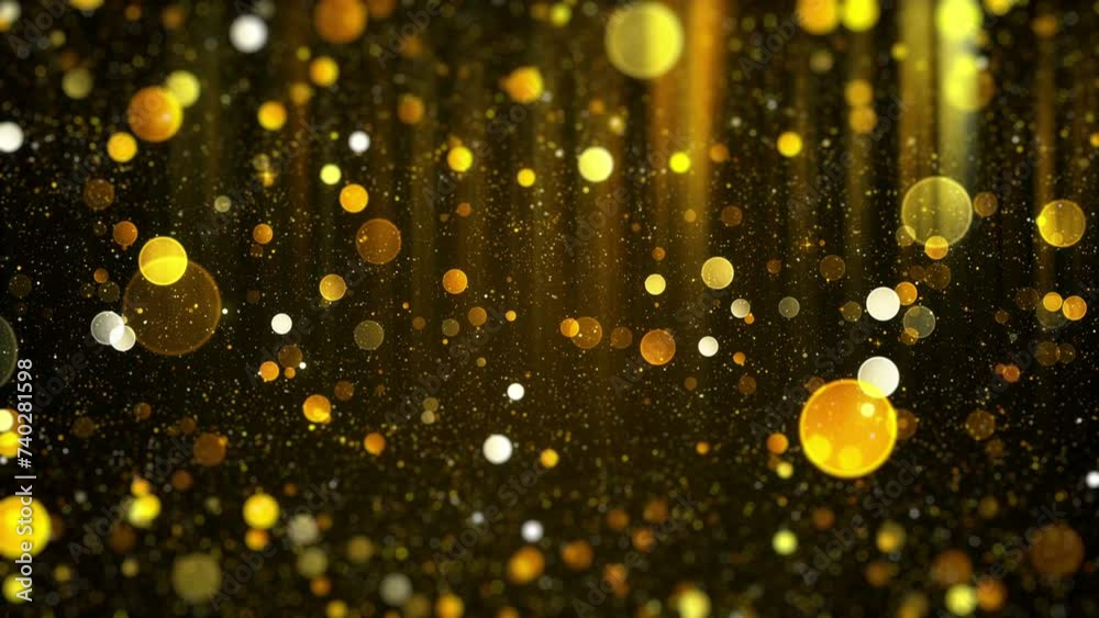 Gold Particle Background. Gold Particle Background Gold Particle ...