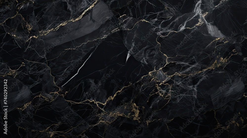 Intriguing Black Marble Patterns for Elegant and Modern Wallpapers ...