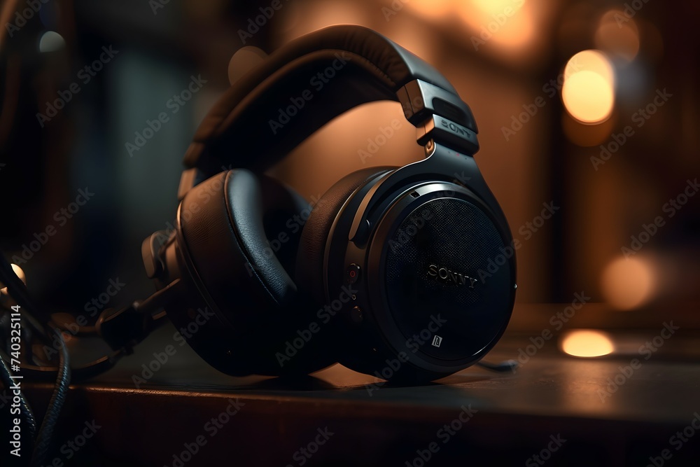 Enhanced auditory experience , .highly detailed, cinematic shot photo ...
