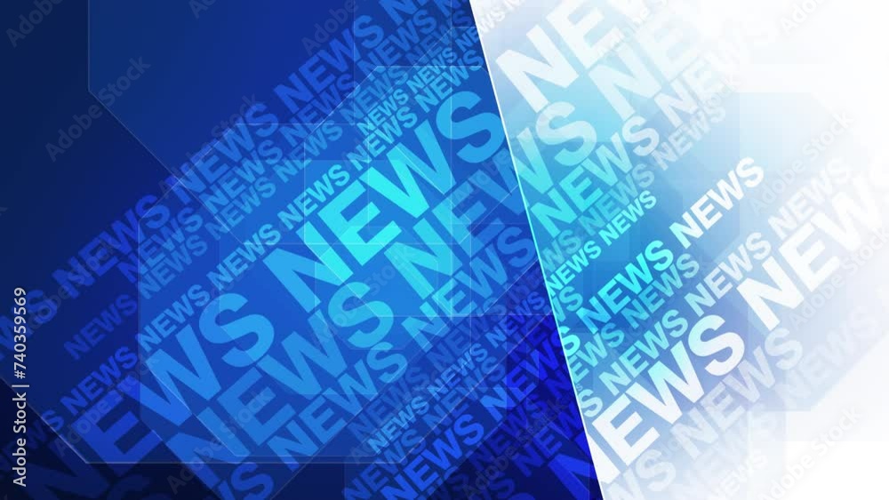 Intro modern news text background template for global report display ...