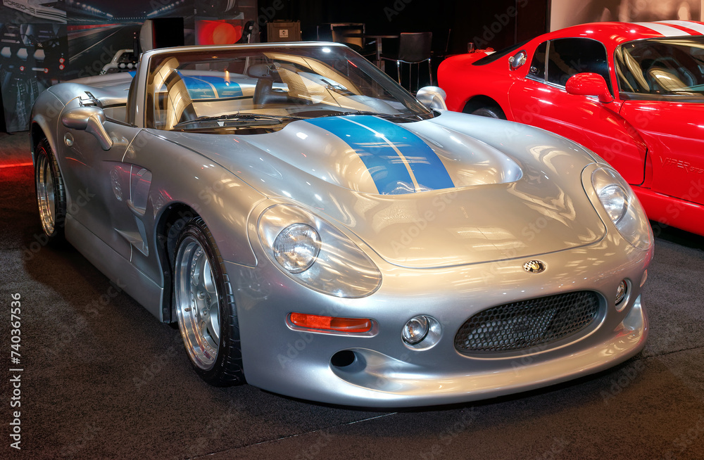 TORONTO-FEBRUARY 15, 2024: 1999 Shelby Series 1 with supercharged 4.0 ...