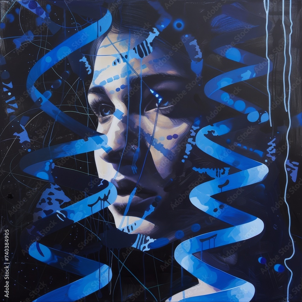 The interplay of Matrix and DNA Merge the enigmatic allure of the ...