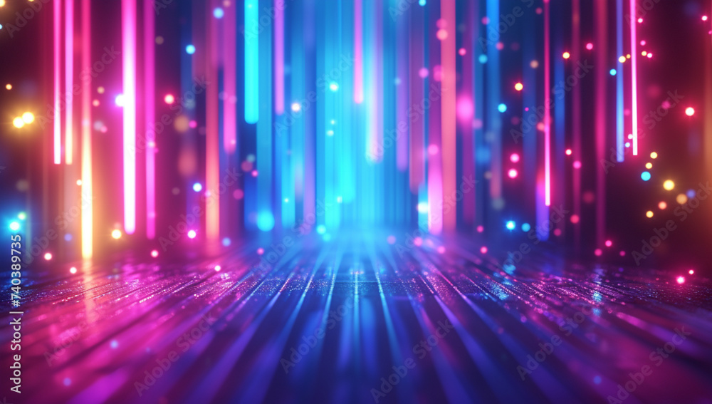 Abstract neon lights background design a little less shiny a little ...