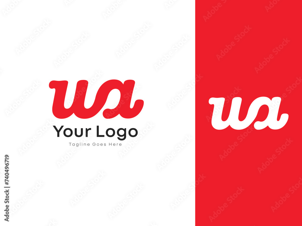 AW WA Fusion The Ultimate Tech Logo Design Revelation, Seamlessly ...