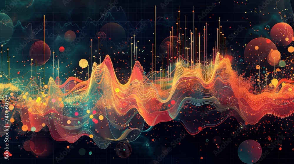 Understanding Data Trends: Utilizing Diagrams, Graphs, and Charts Stock ...