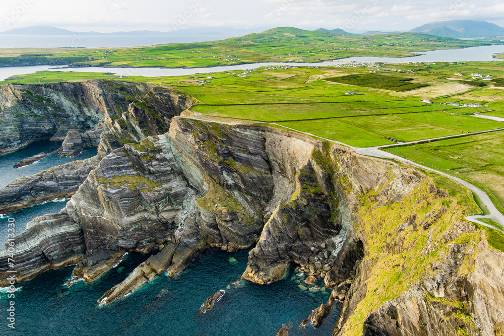Kerry Cliffs, widely accepted as the most spectacular cliffs in County ...