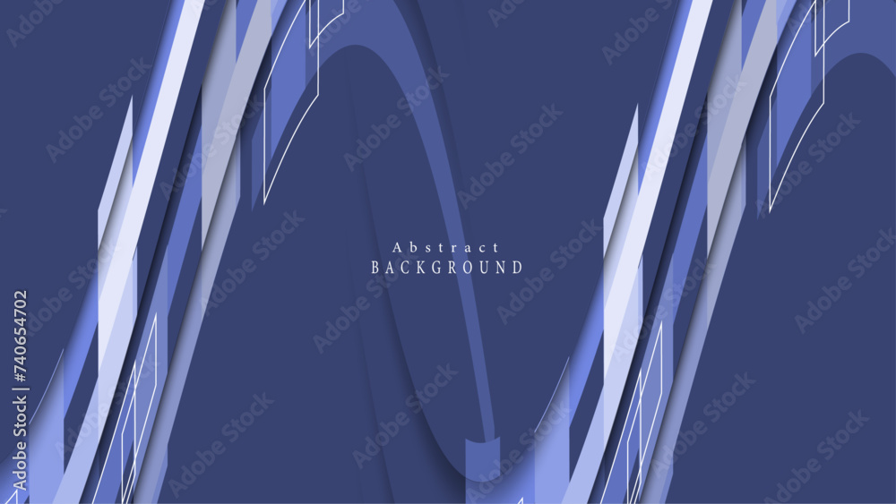 Modern abstract blue square background with 3d concept. Modern blue ...