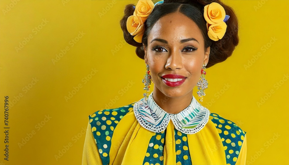 woman in a mods style dress, modernism in fashion, beautiful model in a ...