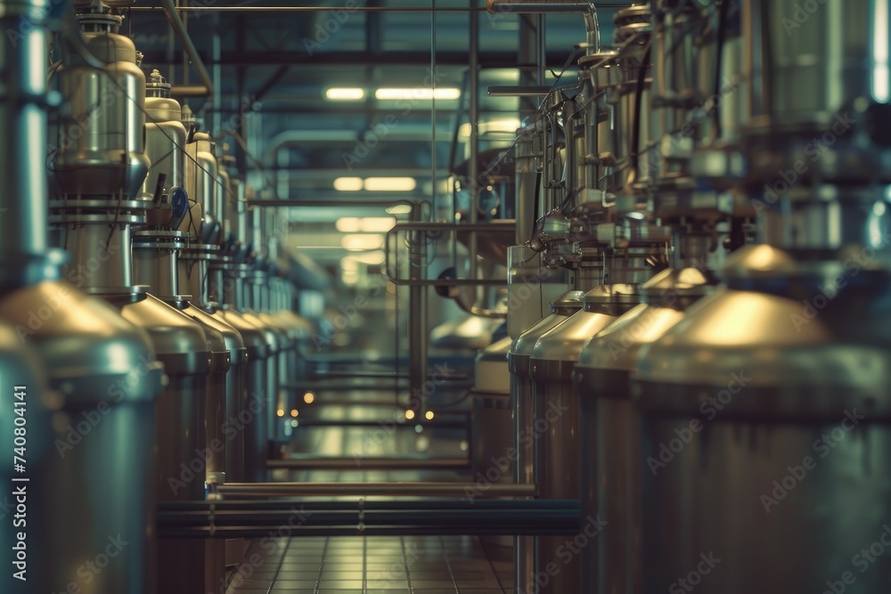 At the milk powder factory, the journey begins with fresh milk sourced ...