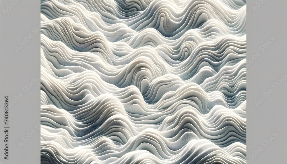 Seamless subtle white glossy soft waves background texture overlay ...