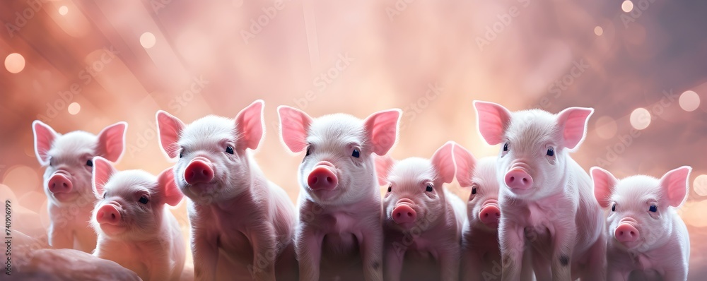 Digital pigs and piglets in a modern sustainable farming environment ...