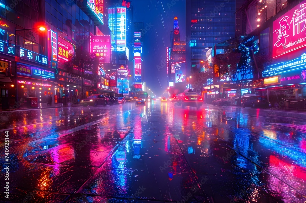 Captivating Nightscapes of Asia's Skyline Cities and Vibrant Streets ...