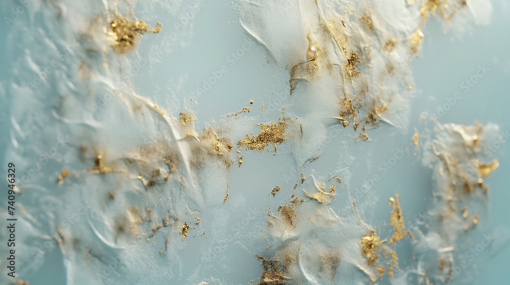 A high-definition image of frosted glass enhanced with delicate gold ...