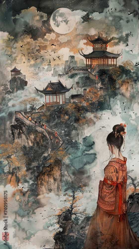 City pop meets ancient China A cosmic fusion of history and nostalgia ...