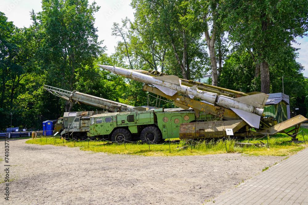 Foto de WArsaw ,Poland 6 june 2023 : Polish Army Museum , collection of ...